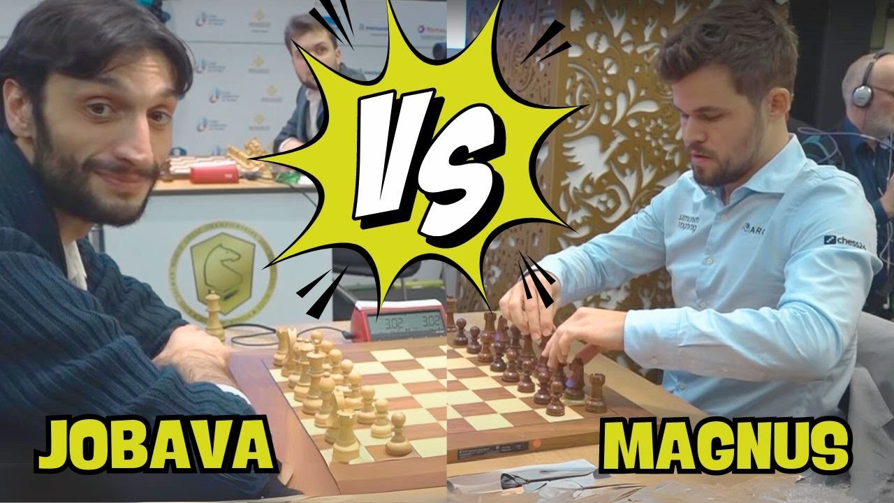 JOBAVA VS MAGNUS II 2019 FIDE World Blitz Championship R9 - YouTube