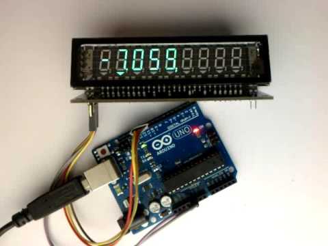 INRC09SS49T VFD Module for Arduino / AVR / PIC / STM / ARM /PI - YouTube