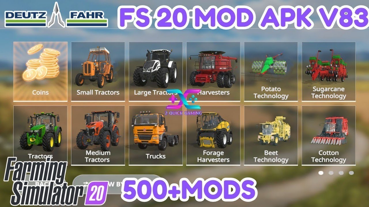 FS 20 v83 all new vehicles size 6.5gb 500+vehicles - YouTube