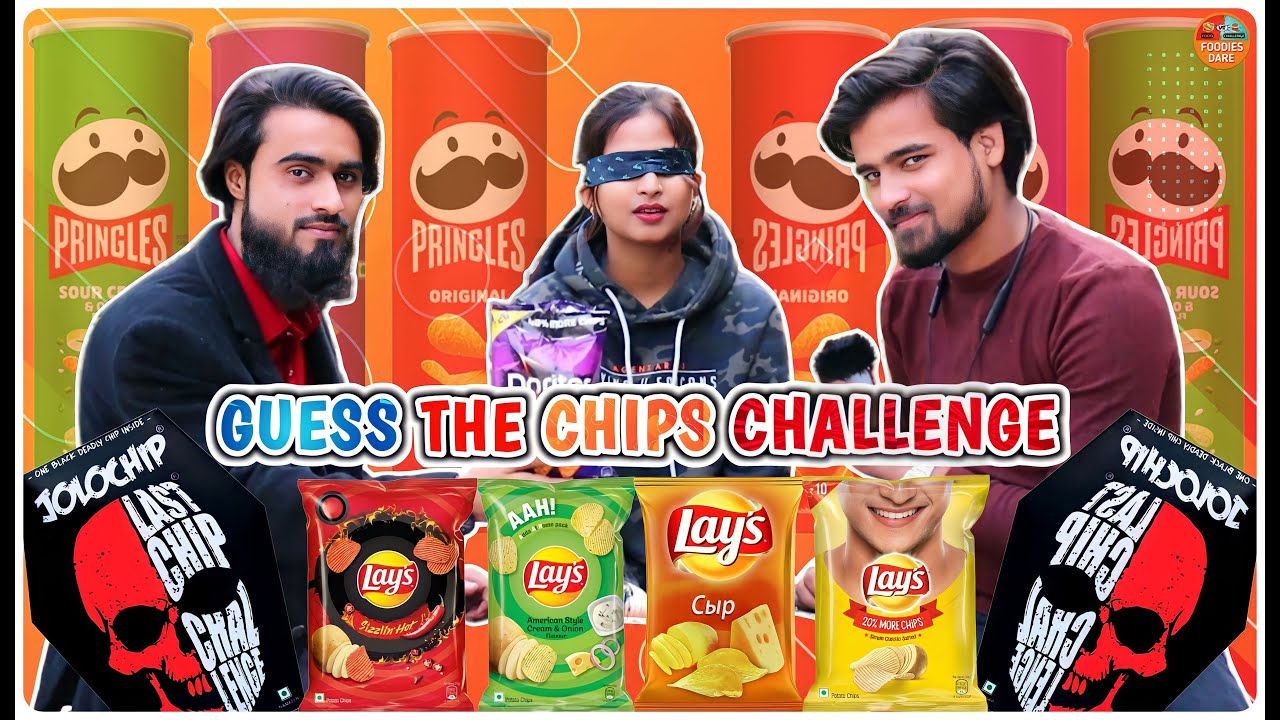 Guess the chips challenge 😋🔥😂 | chips eating challenge | @foodiesdare ...