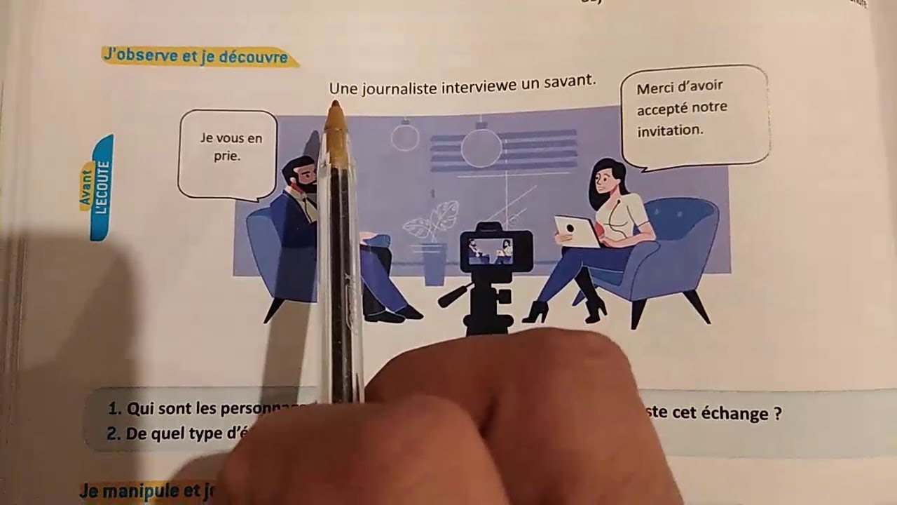 interview communication et actes de langage français pratique 6ème ...