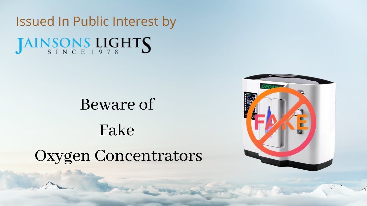 Beware of Fake Oxygen Concentrators - YouTube