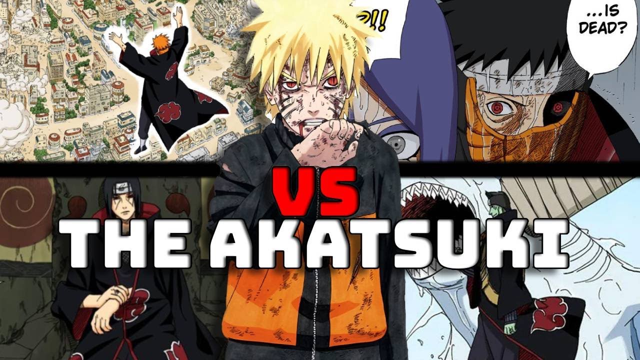 Naruto Runs The Akatsuki Gauntlet - YouTube