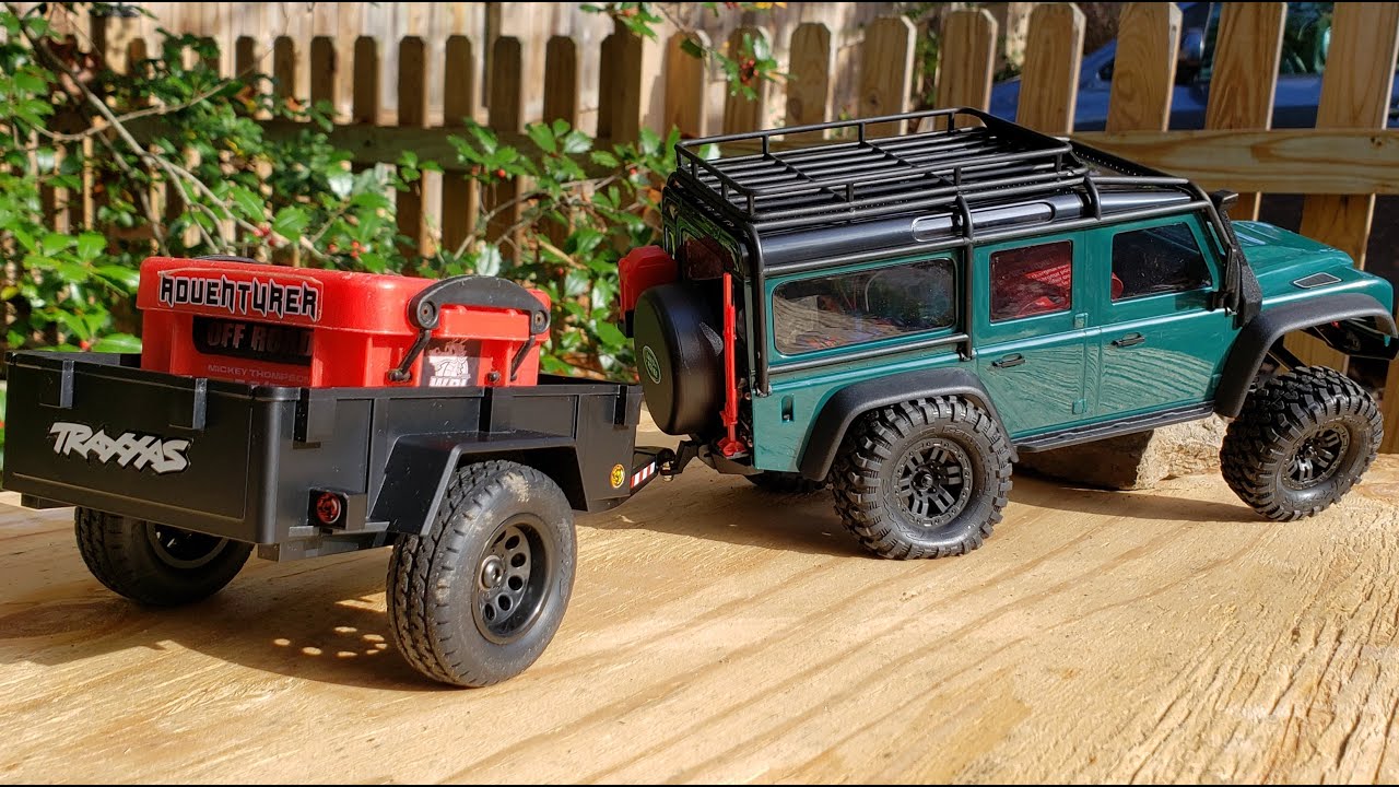 Traxxas TRX4m Trailer Unboxing And Trailer Hitch Installation YouTube