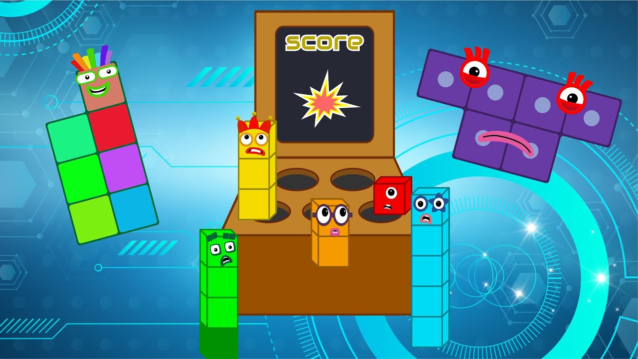 Falling blocks On Numberblocks Series 6 Sneak Peek Trapped Inside The ...