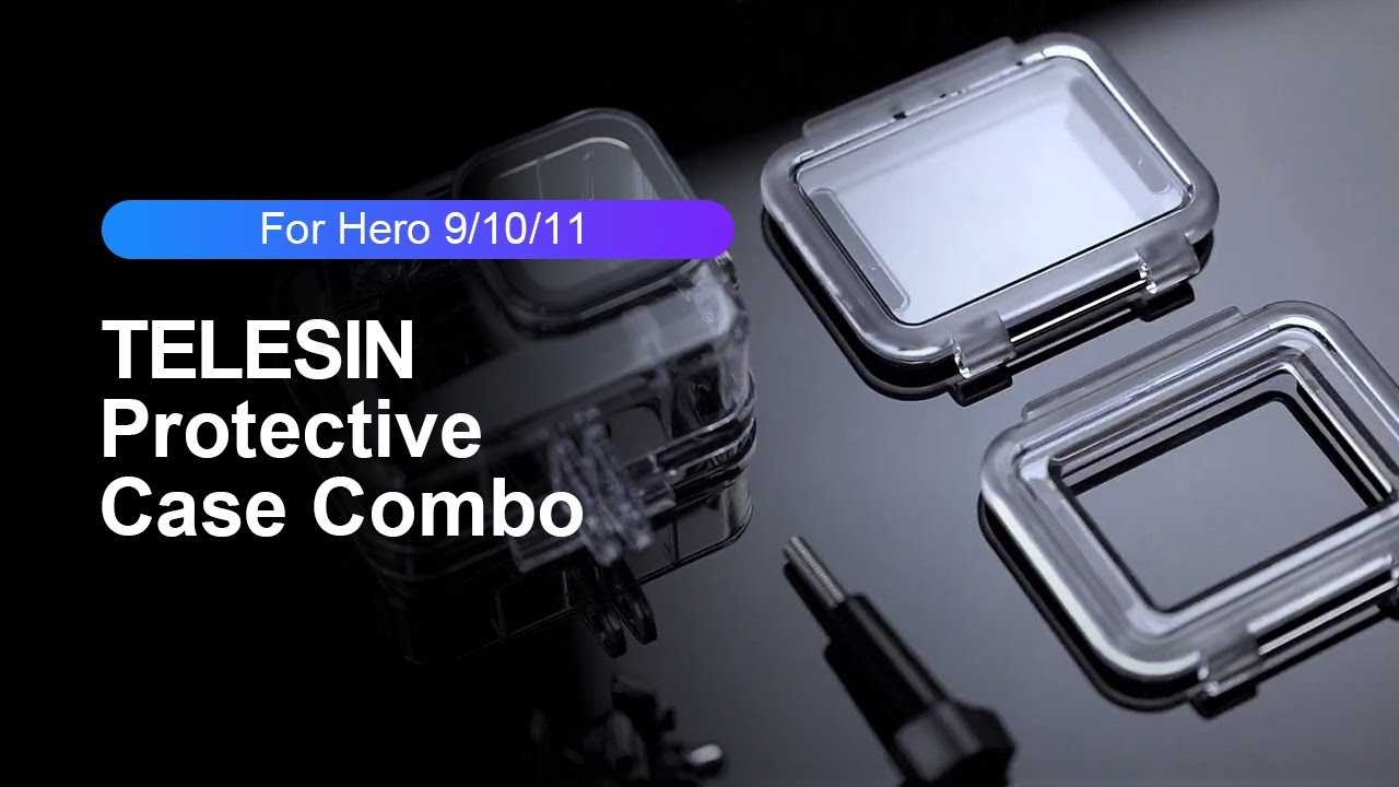 TELESIN Protective Case Combo for GoPro 12/11/10/9 - YouTube