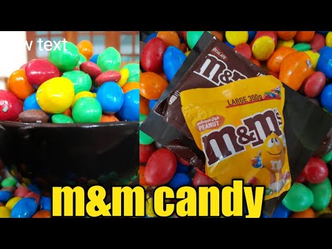 m&m candy /m&m collection candy unboxing/colour full sweets - YouTube