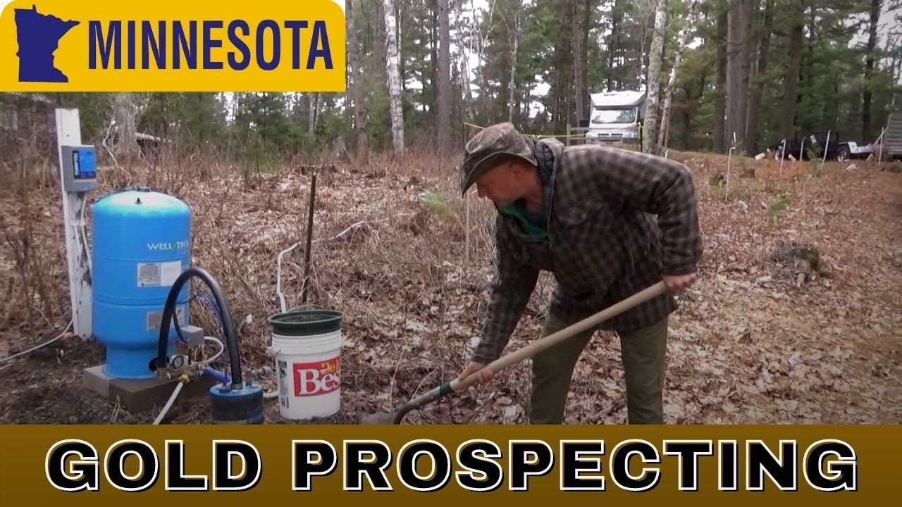 Gold Prospecting Down a 90 Foot Well in Northern Minnesota - YouTube