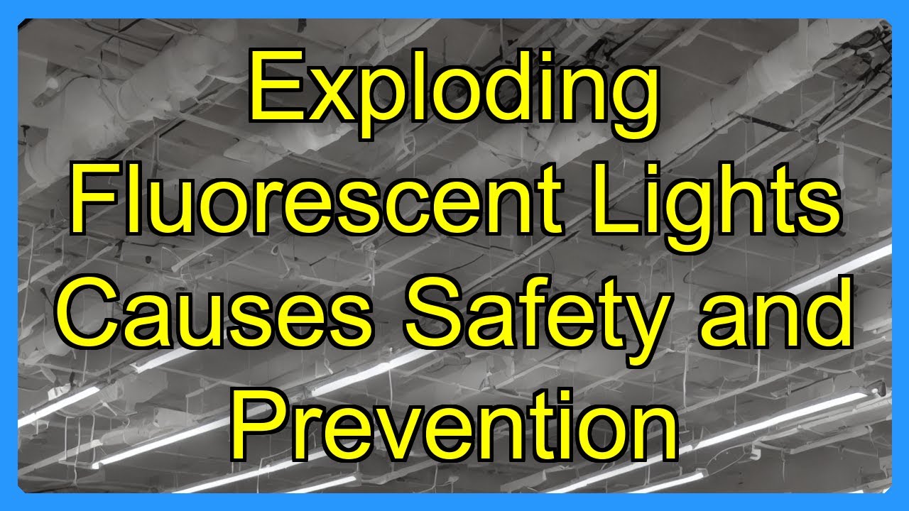Exploding Fluorescent Lights Causes Safety and Prevention - YouTube