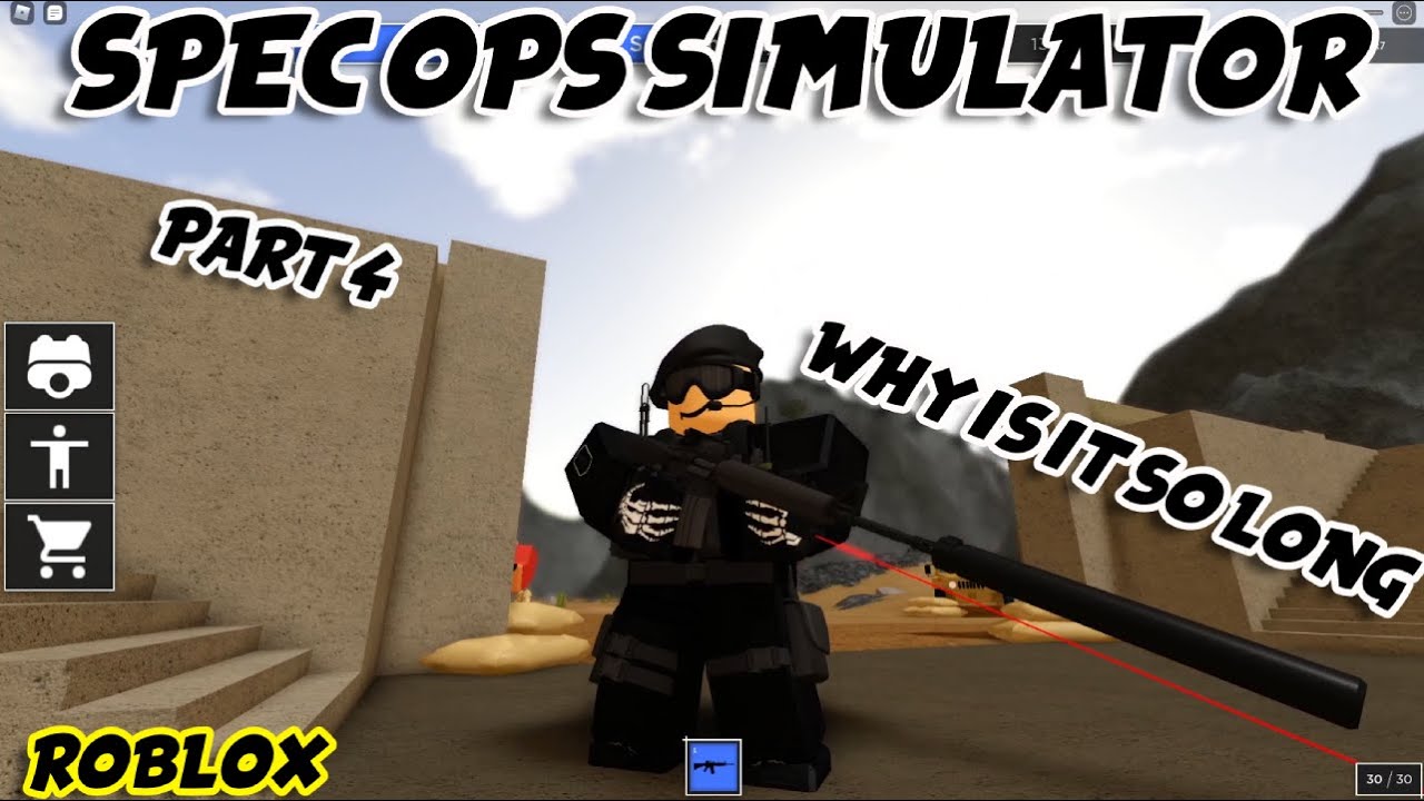 DEFENDING THE BASE! | SPEC OPS SIMULATOR ROBLOX - YouTube
