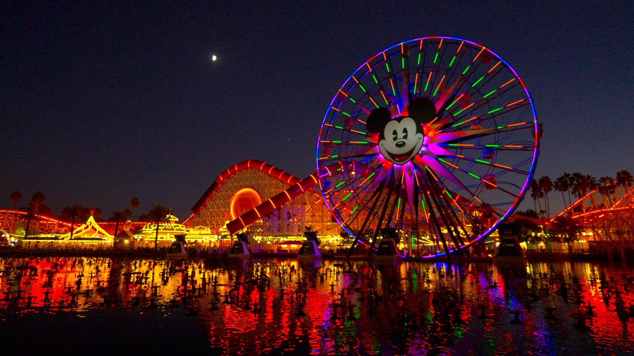 Live ambience at Pixar Pier | 4K 60FPS HDR - YouTube