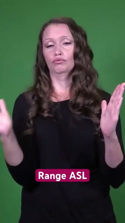 🎹 Range in ASL 🎹 Unlocking the Diversity of ASL Vocabulary#asl #aslinteractive #shorts - YouTube