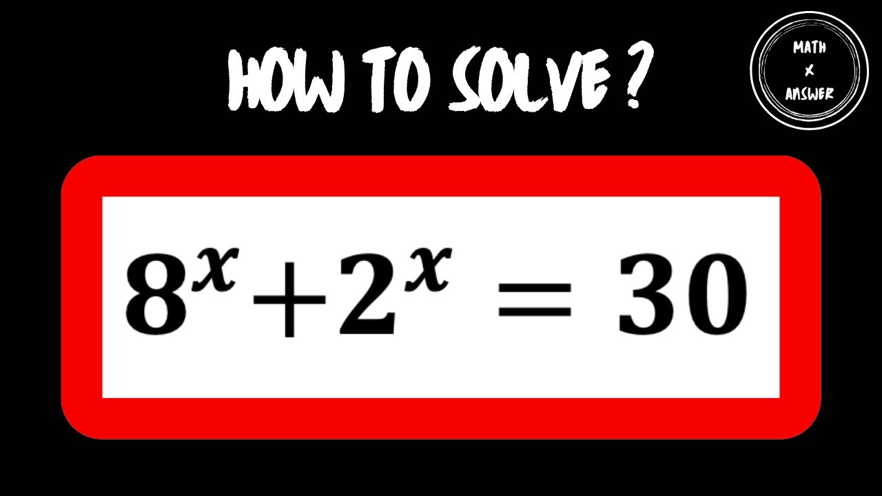 Russian Math Olympiad – Algebra – Intermediate Difficulty - YouTube