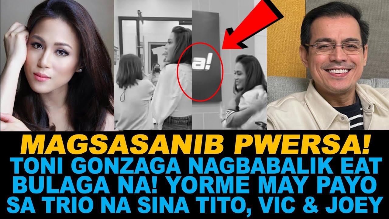 TONI GONZAGA AT ISKO MORENO MAGSASANIB PWERSA SA EAT BULAGA! YORME MAY ...