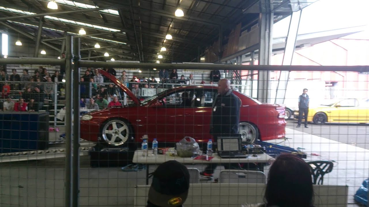 Vt Commodore turbocharged v8 dyno test - YouTube