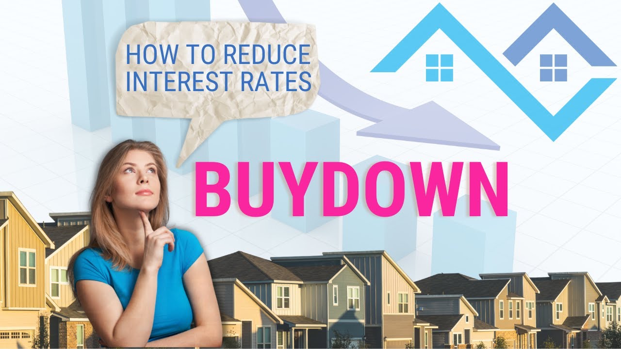 How to Reduce Interest Rates with Buydown - YouTube