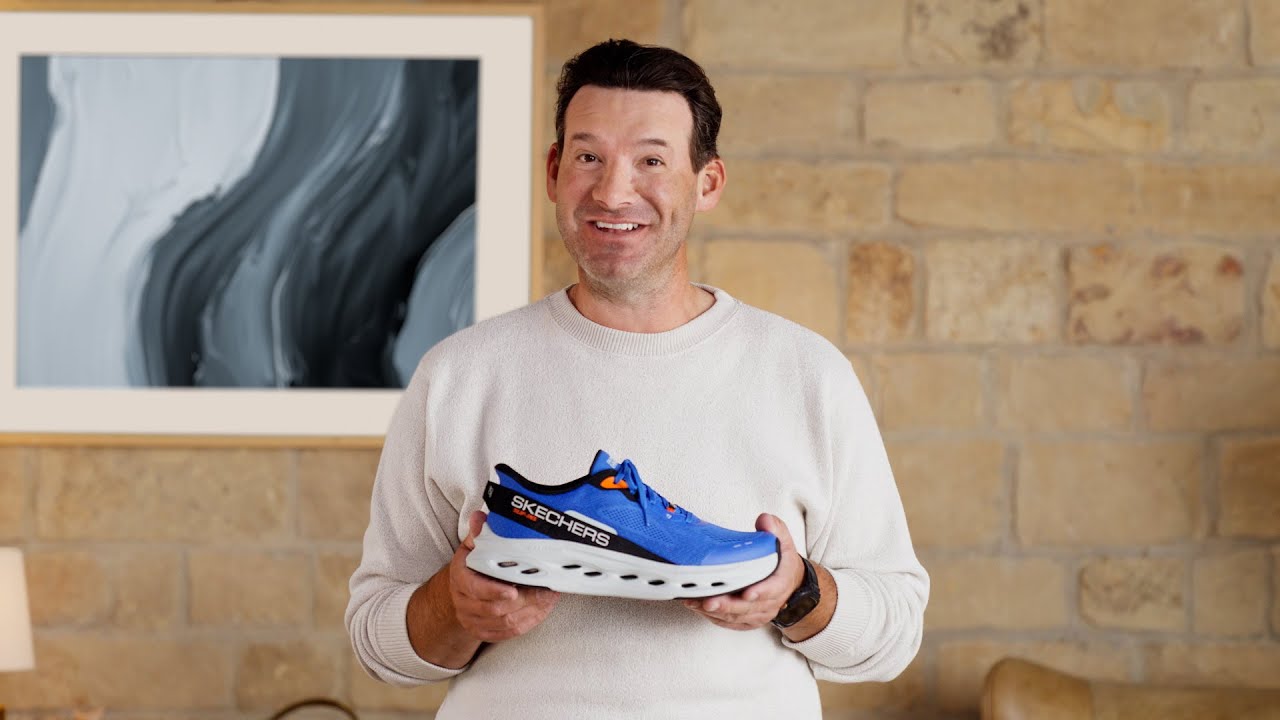 Tony Romo for Skechers Hands Free Slip-ins - YouTube