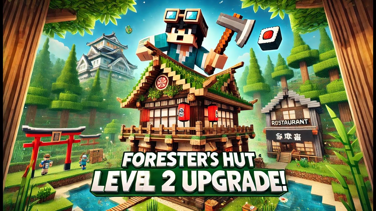 Building a Level 2 Shogun Forester’s Hut & Gathering Resources for a ...
