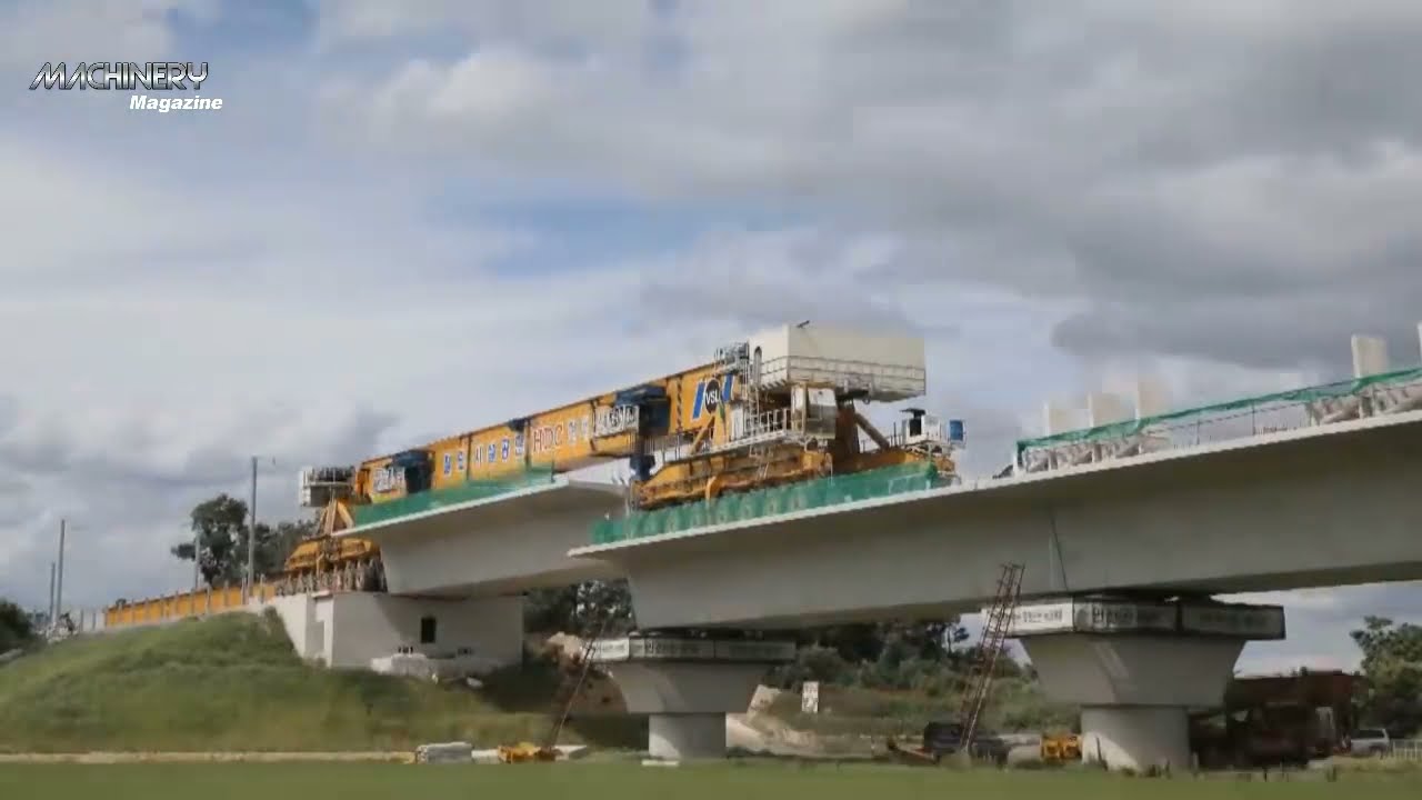 This Modern Bridge Construction Method is Very INCREDIBLE Amazing ...