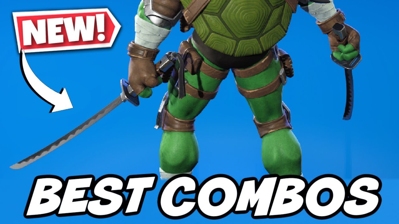 BEST COMBOS FOR *NEW* LEO'S KATANA PICKAXE (TEENAGE MUTANT NINJA ...