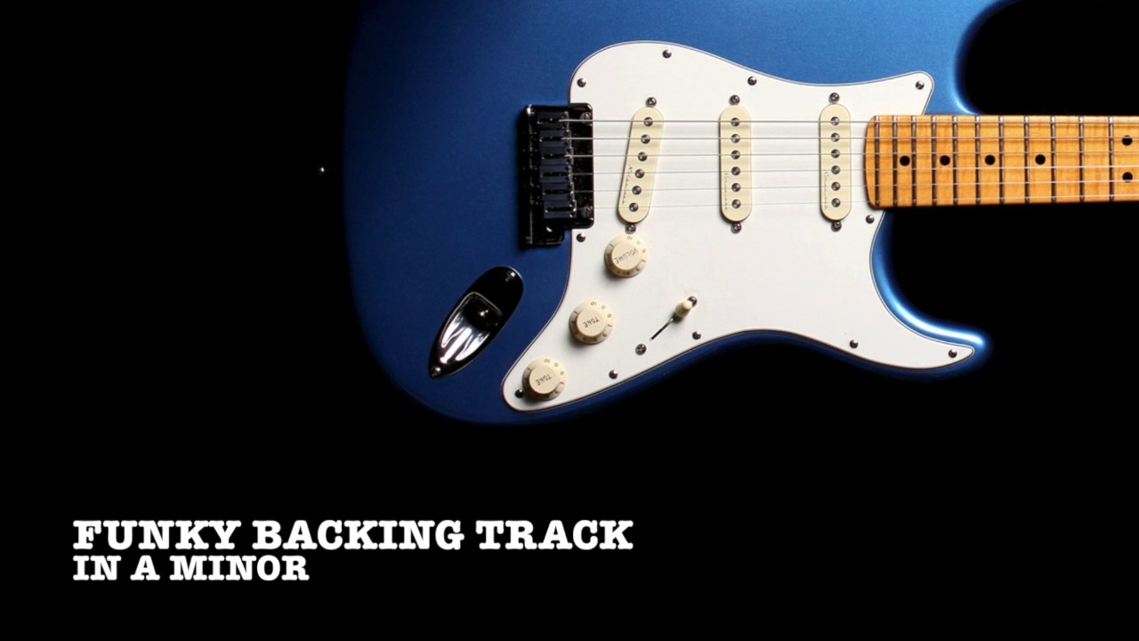 Funky Backing Track in A Minor - YouTube