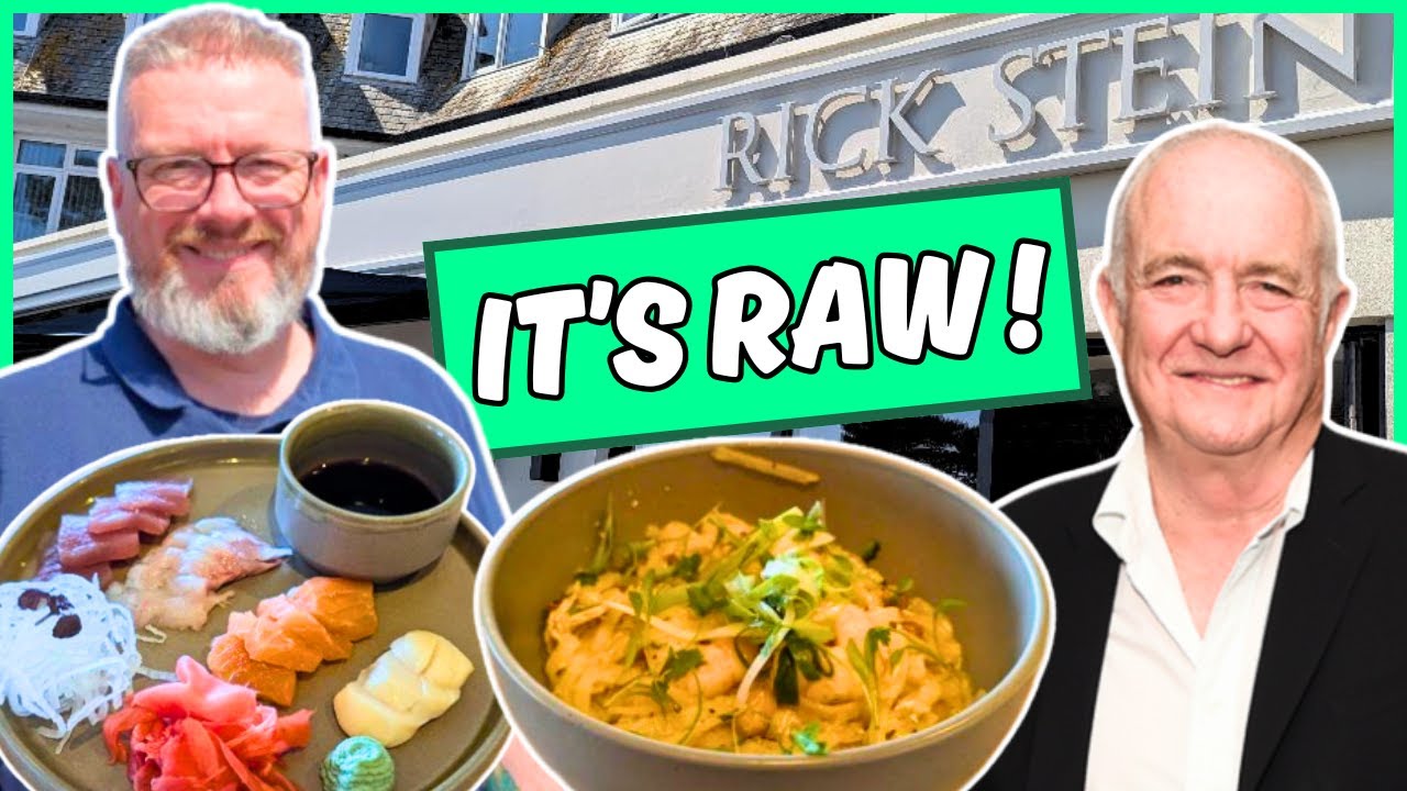 I Was Served RAW FISH at RICK STEIN!!! - YouTube