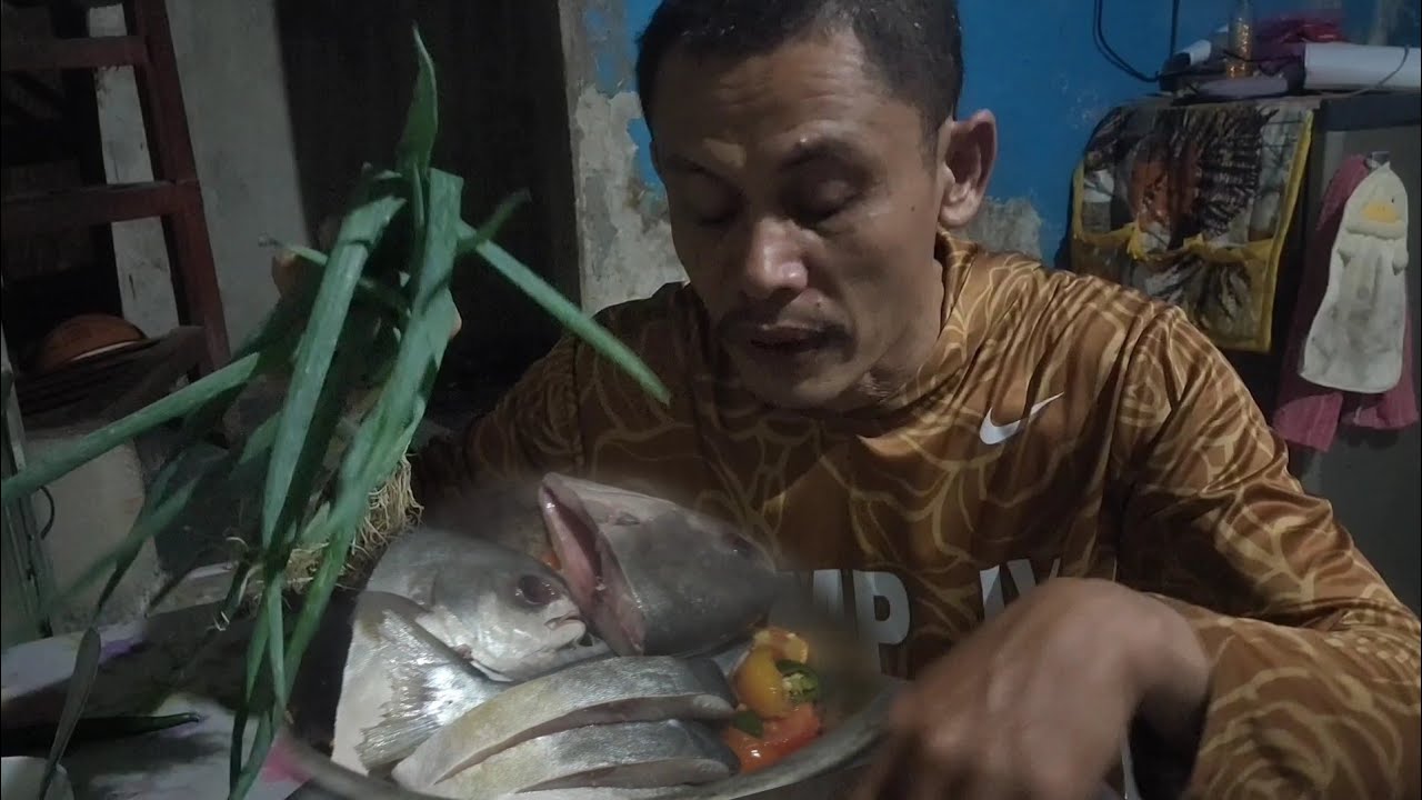 Pampano fish larang cooking grabi subrang sarap#cooking#eating - YouTube