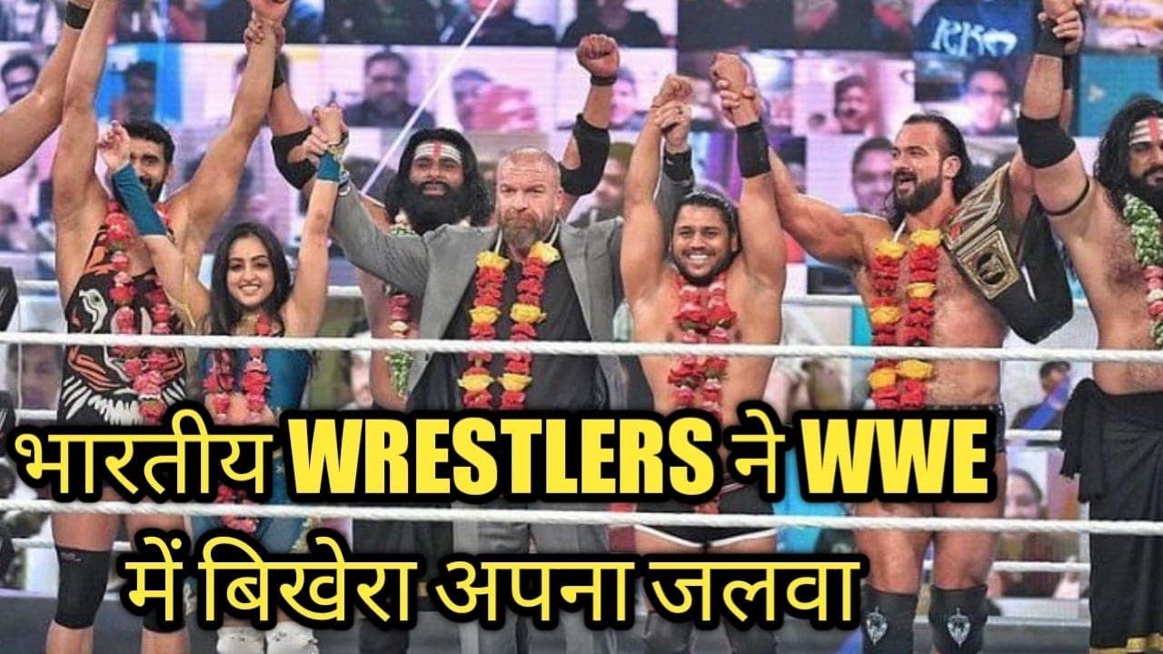 WWE SPECTACLE Indian players in WWE | Indus Sher | Shanky singh | - YouTube