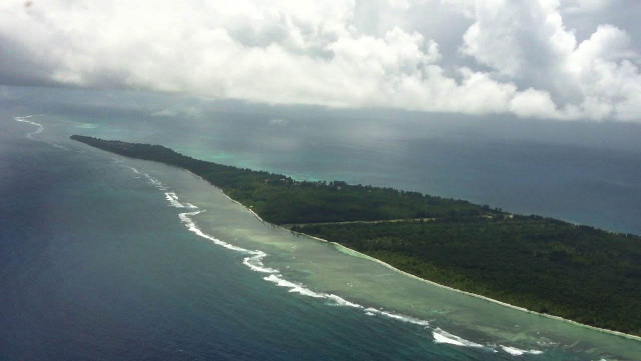 Aerial view of Coetivy Island - YouTube