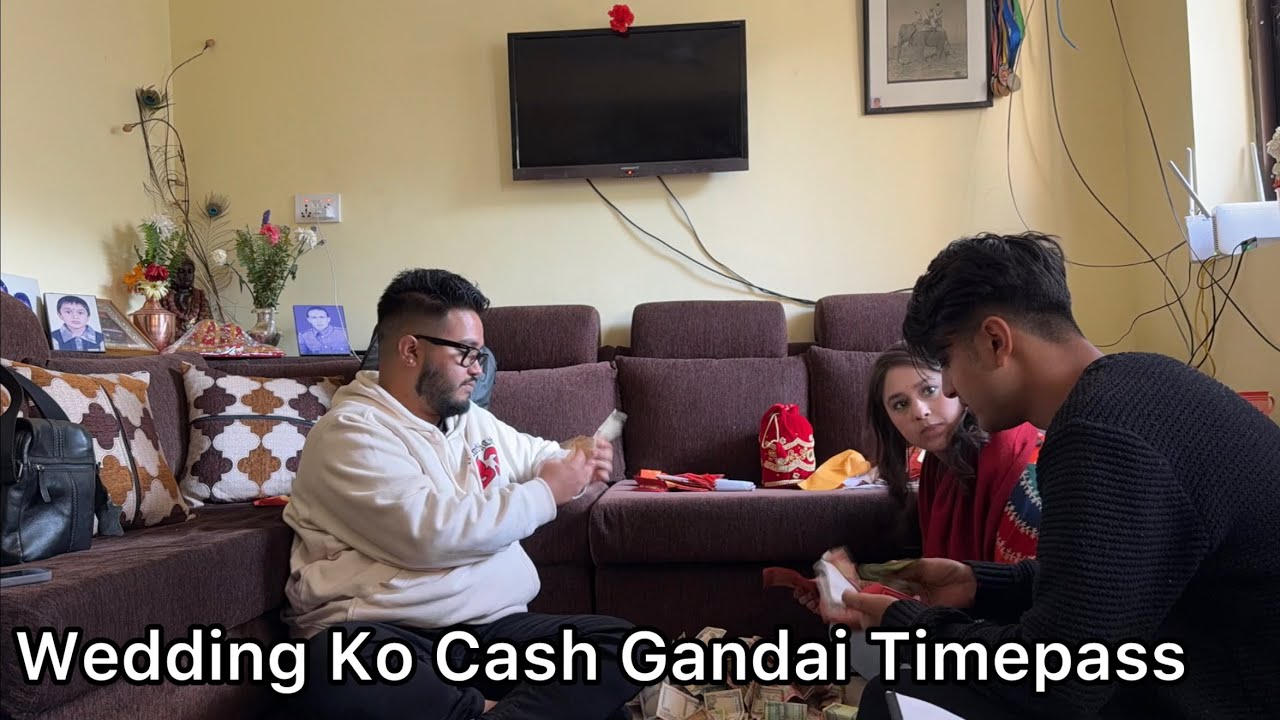 Bihey Ko Cash Gandai Timepass Gariyo | vlog 398 | Nepali Vlog - YouTube