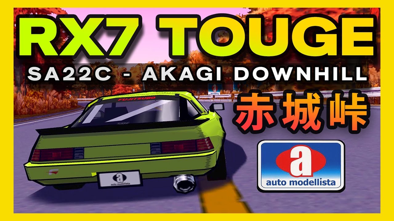Classic RX-7!? - Mazda RX-7 SA22C Touge Build Akagi Downhill 赤城峠 - Auto ...