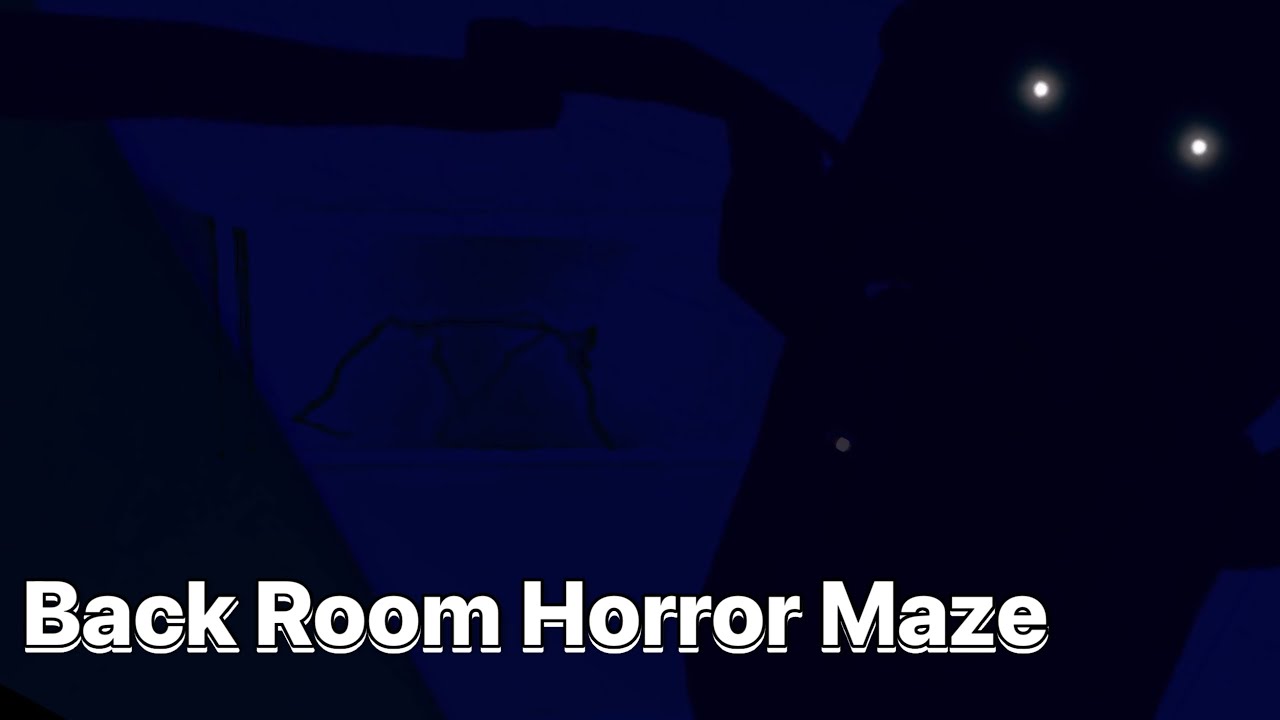 Rec Room ( Back Room Horror Maze / Sewer Horror Maze ) - YouTube