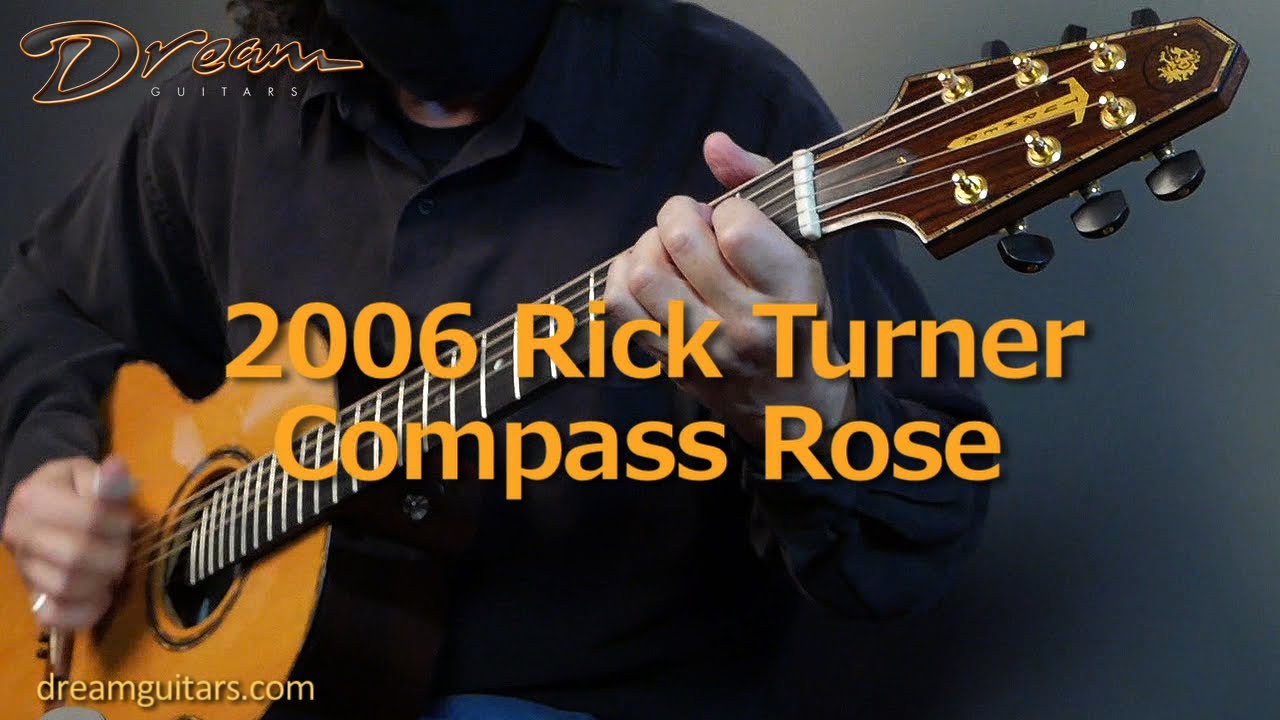 Rick Turner Compass Rose, Indian Rosewood & Spruce - YouTube
