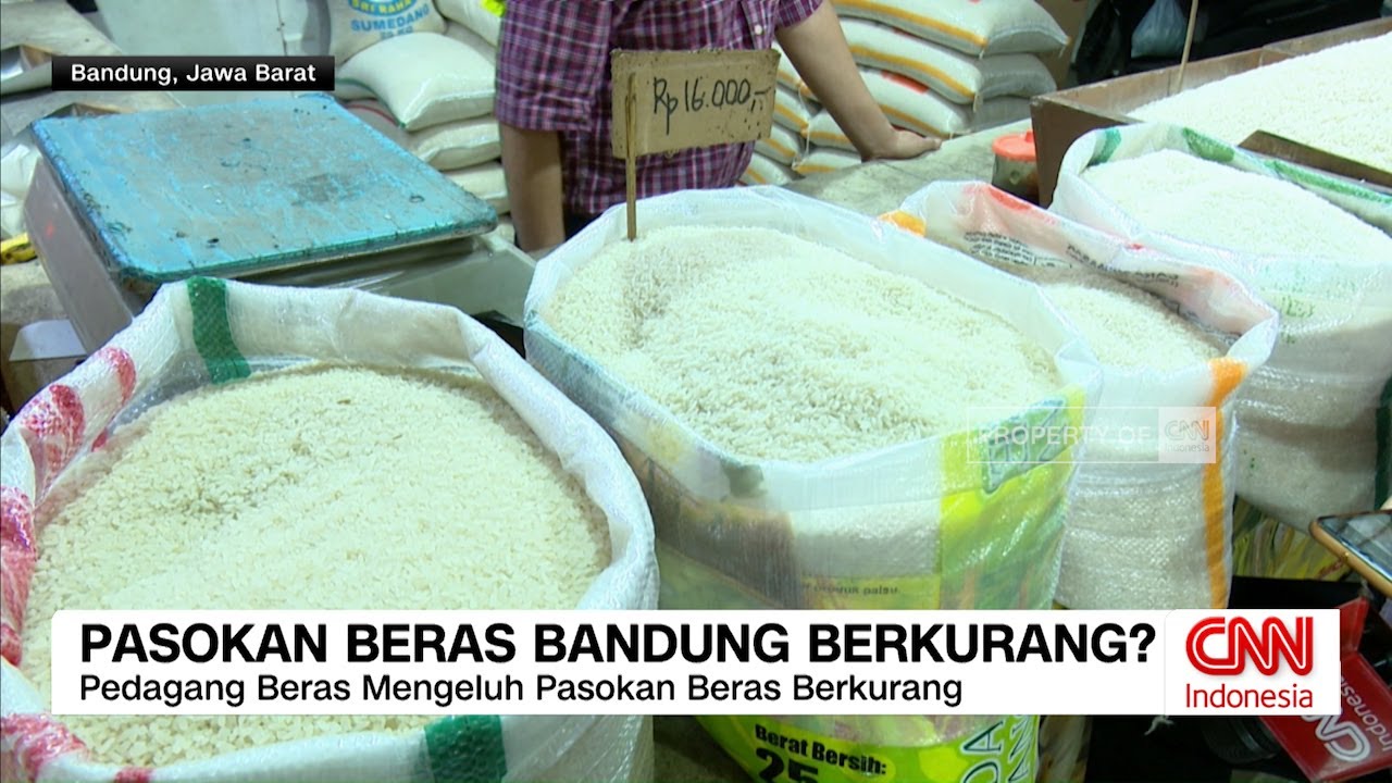 Pasokan Beras Bandung Berkurang? - YouTube