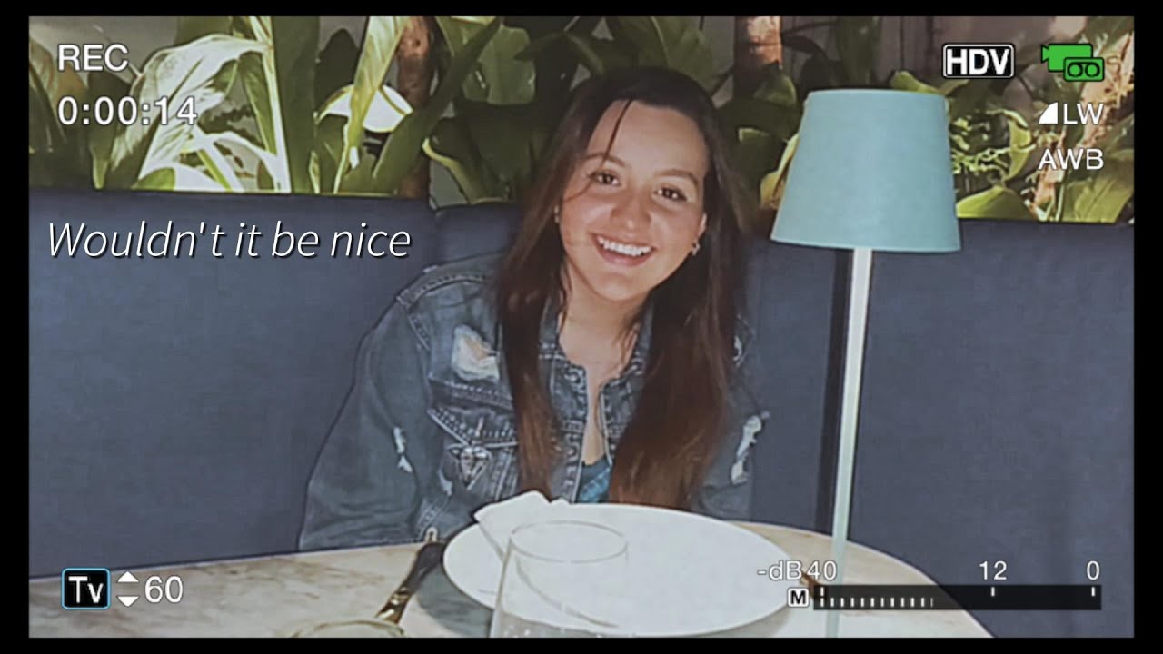 Wouldn't It Be Nice -The Beach Boys (Francesca Ezioni Cover) - YouTube ...