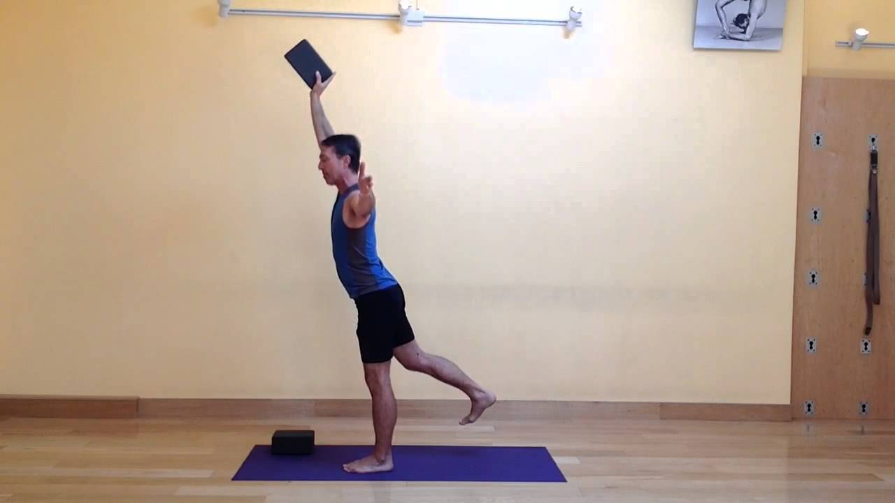 Baxter's Yoga Balance Pose of the Week: Warrior 4 - YouTube