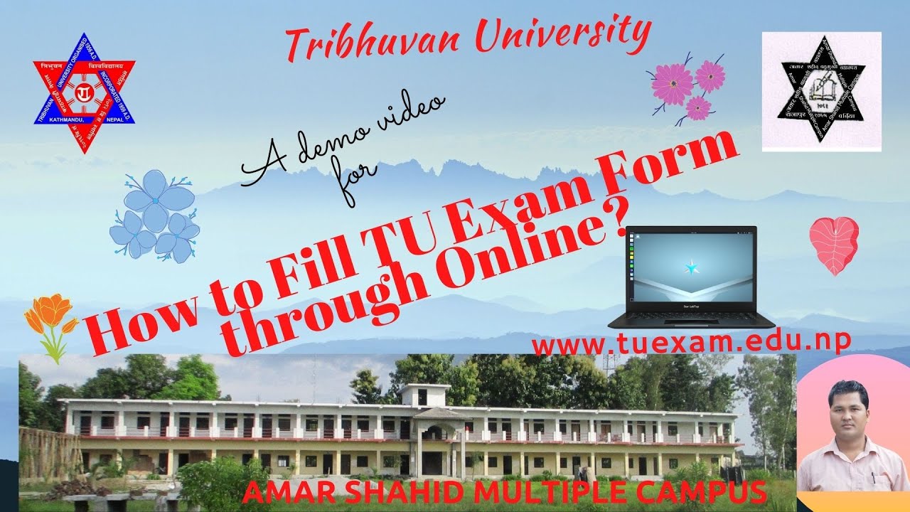 How to Fill TU Exam Form/ TU Office of Controller of Examination/Anil ...
