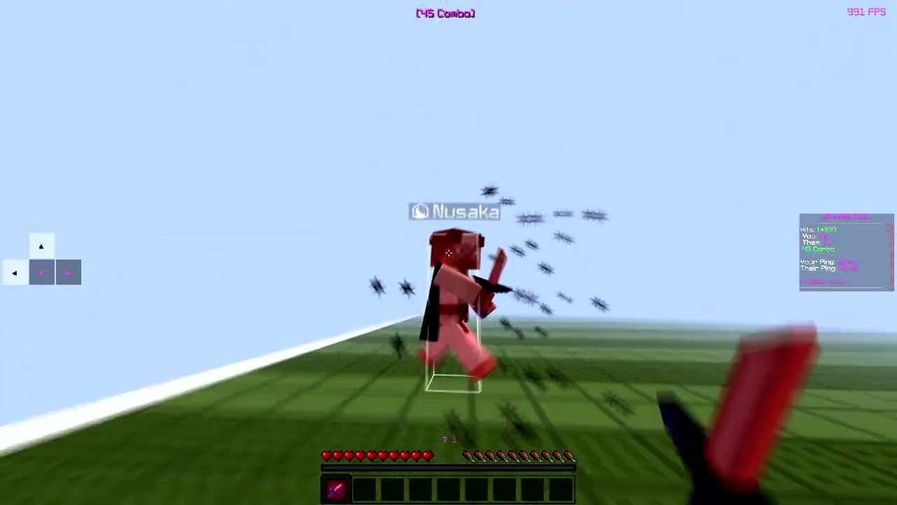 Effortless minecraft boxing - YouTube