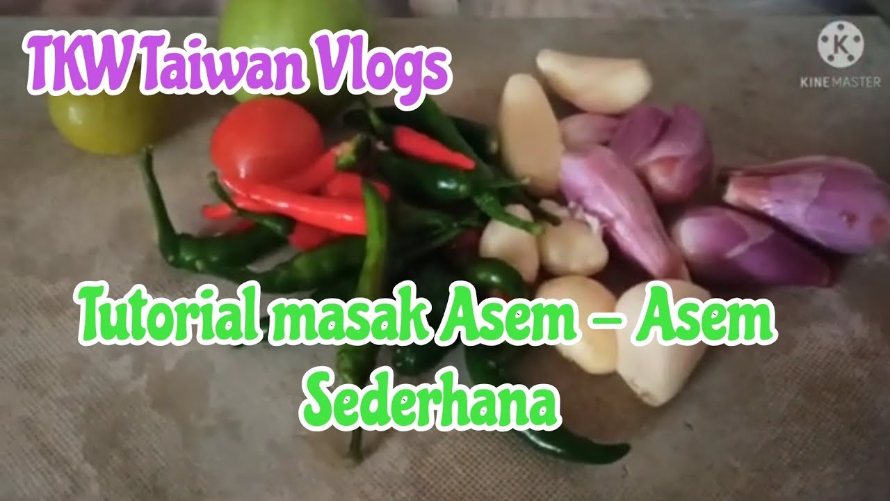 Cara buat asem - asem tempe ala wong Jonegoro || TKW Taiwan Vlogs ...