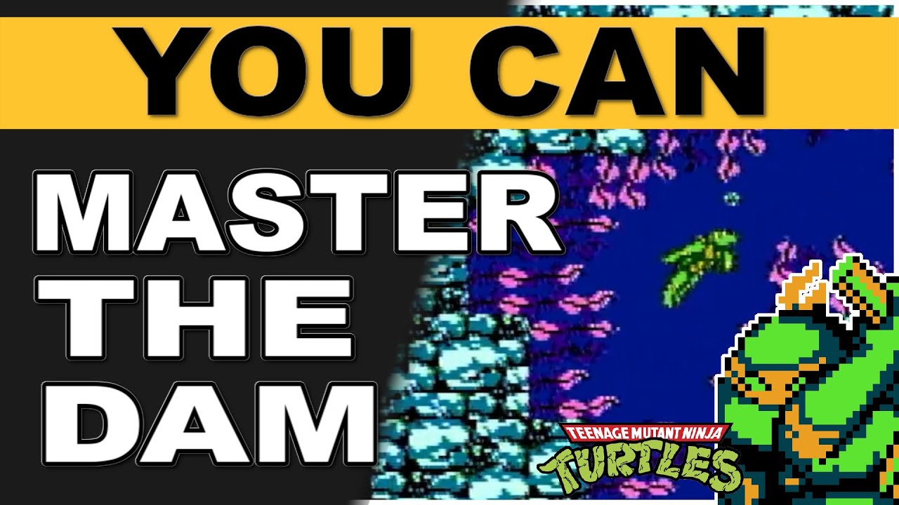 TMNT NES – You Can Master the Dam Level (Full Tutorial Guide) - YouTube