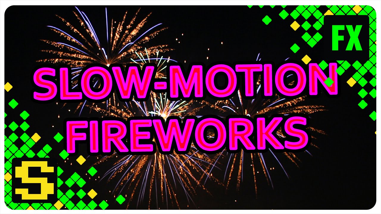 Slow Motion Firework at 300 Frames Per Second - YouTube