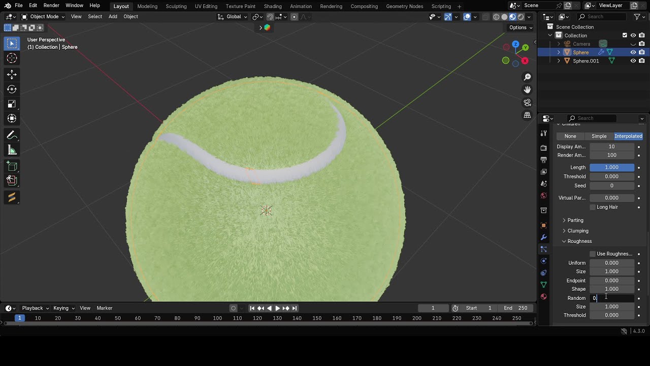 Create a Tennis Ball in Blender in 1 Minute! - YouTube