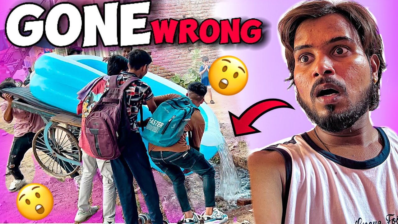 Shoot Gone Wrong 😱| Thela Palat Gaya 😰| Bathing In Public 🤣| - YouTube