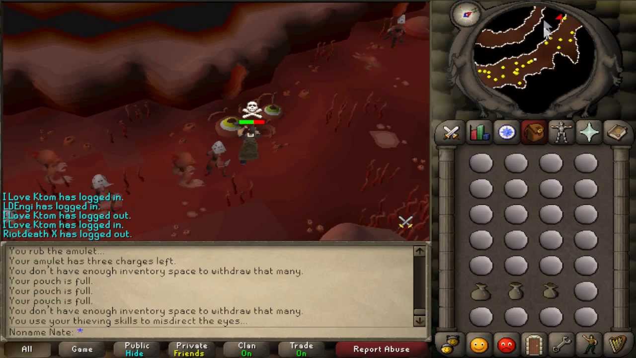 Old Runescape Project Ranged Tank - 85 Magic | Barrows Gloves | Pking ...