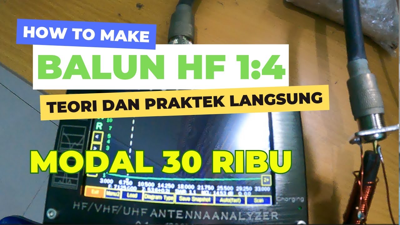 How To Make Balun HF 1 4 YouTube