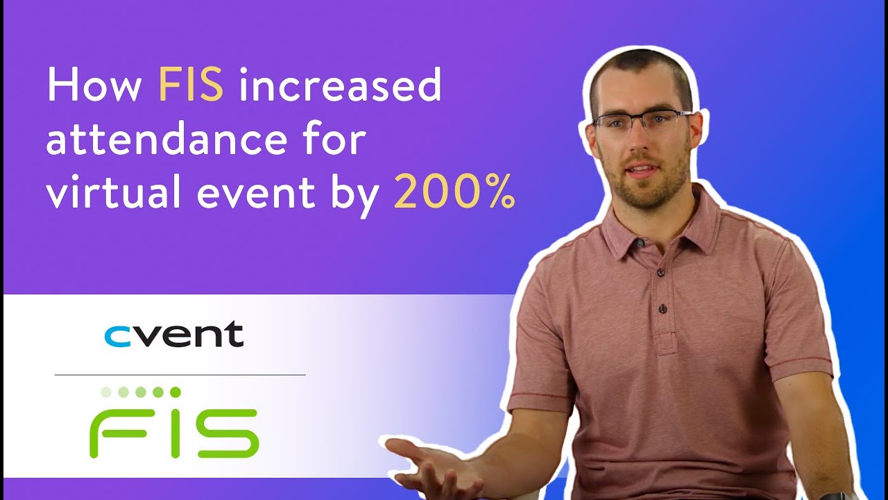 FIS powered sales pipeline with Cvent virtual event tech - YouTube