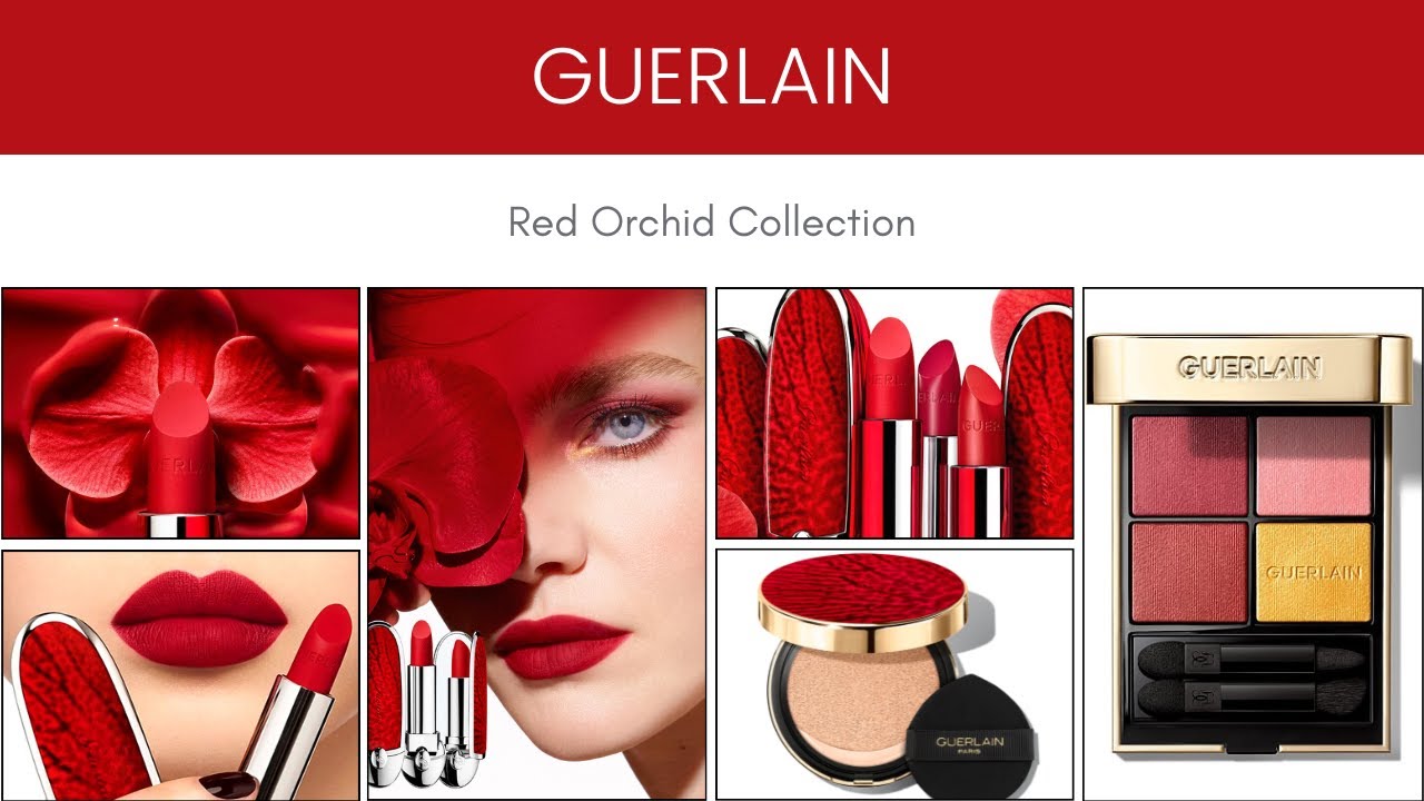 GUERLAIN Red Orchid Collection - YouTube