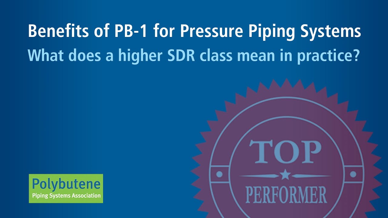 Benefits of PB-1 for Pressure Piping Systems - YouTube