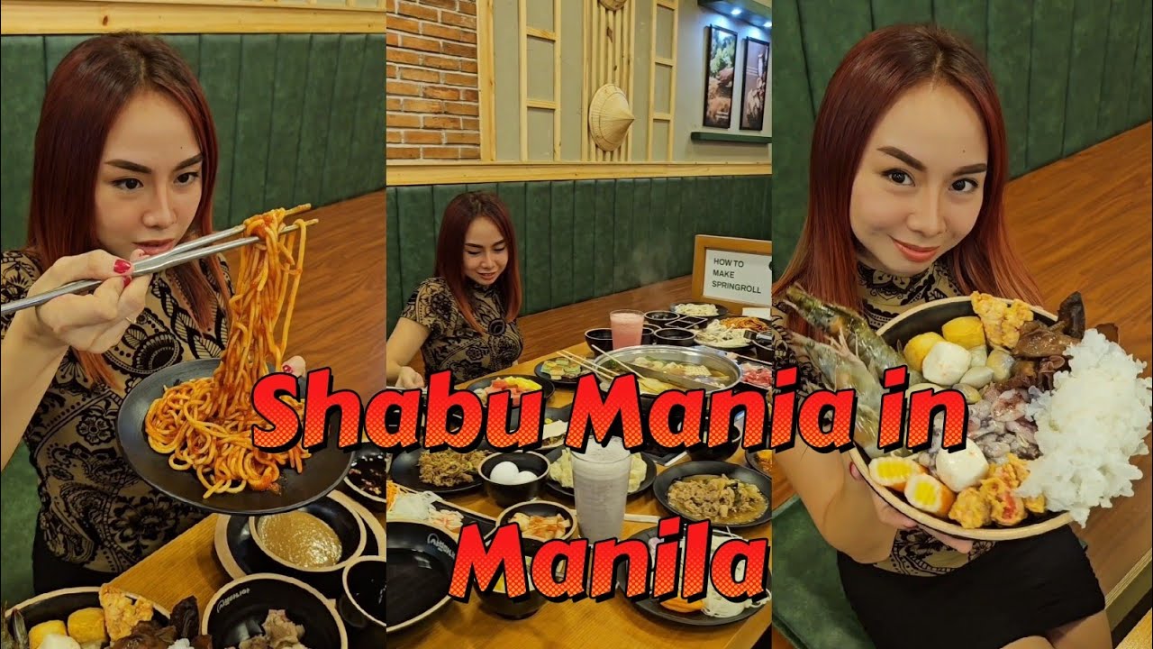 Shabu Mania na sikat sa Korea nasa MANILA na!! #unlishabushabu # ...