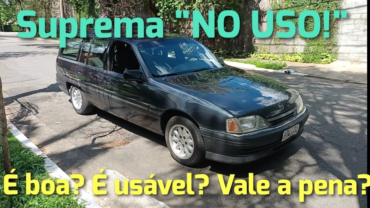 Suprema GLS 2.2 "no uso"! Impressões da Suprema como um carro de uso ...